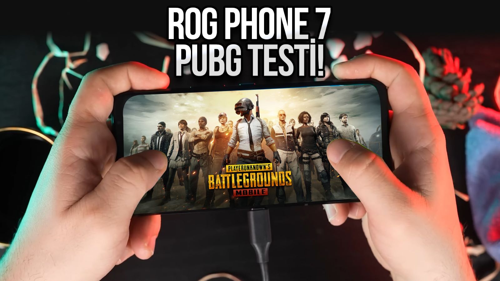 ASUS ROG PHONE 7 PUBG Mobile testi! - Yeşil Robot