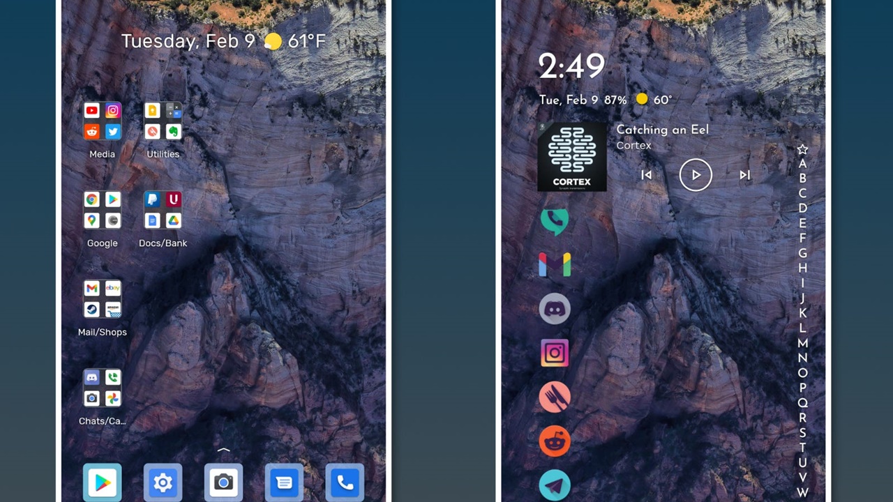 Android için en iyi ücretsiz launcher uygulamaları - Yeşil Robot