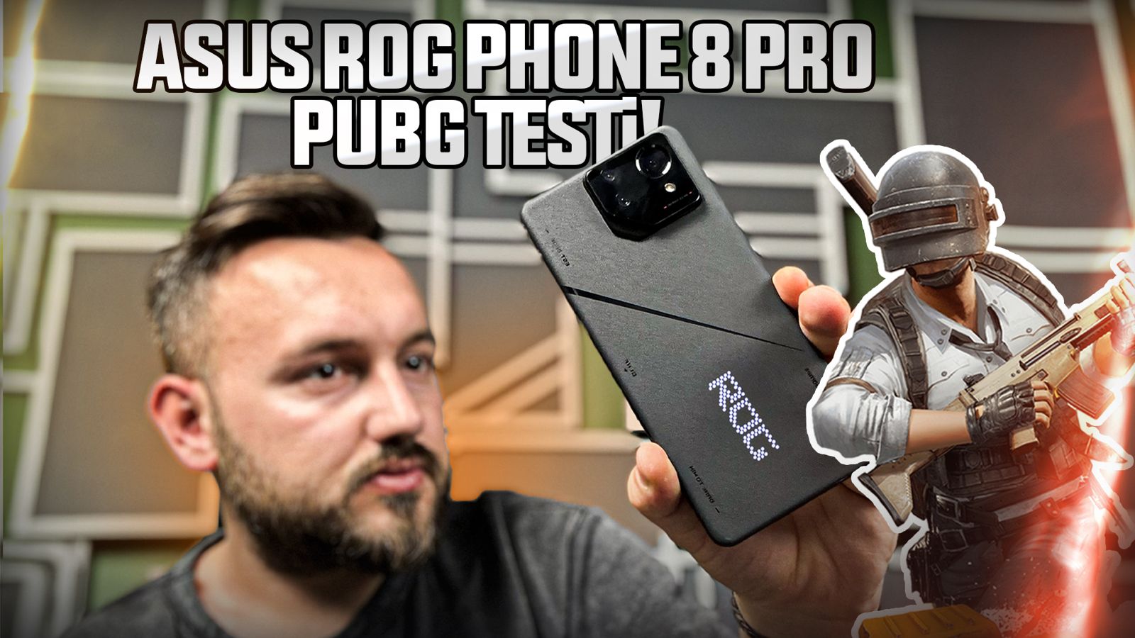 ASUS ROG Phone 8 Pro PUBG testi! - Yeşil Robot