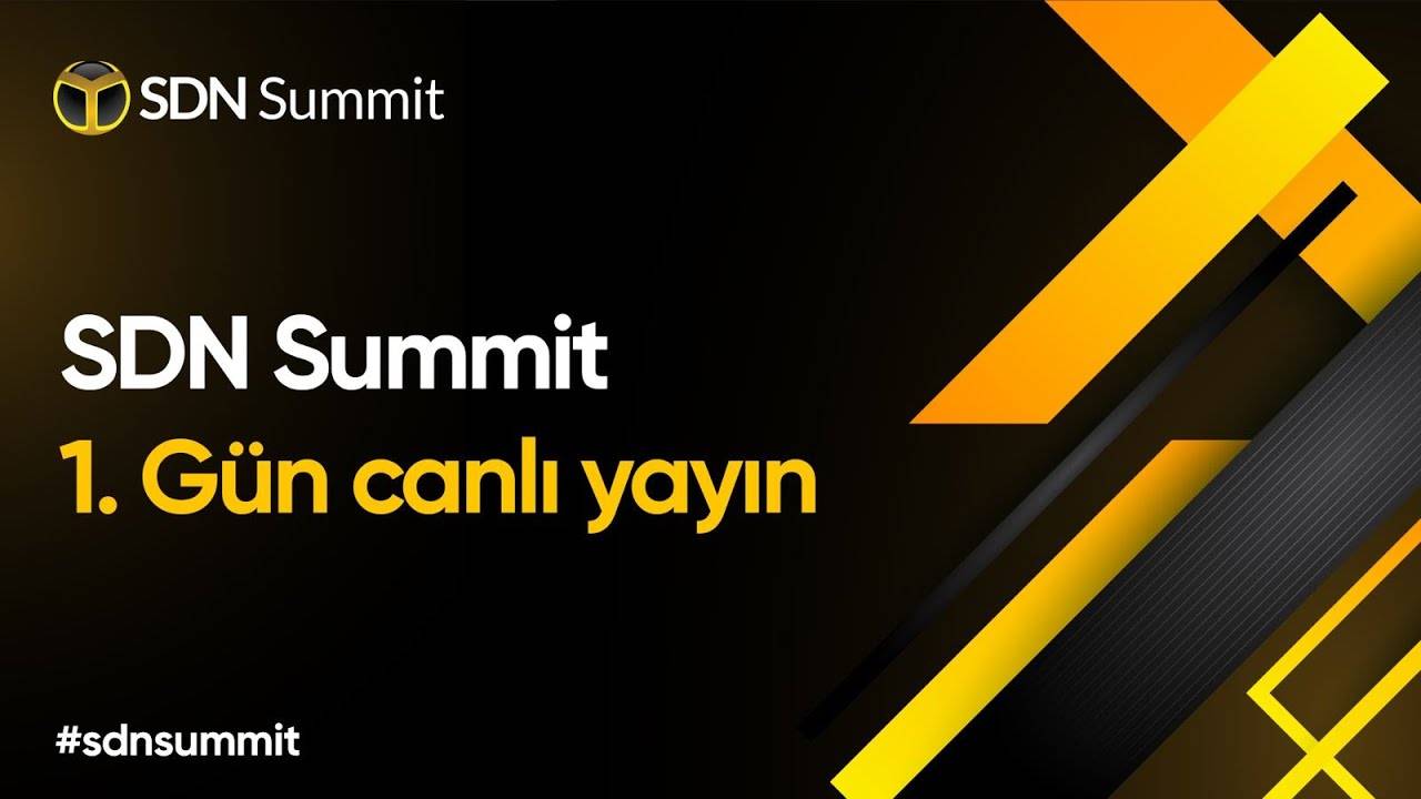 SDN Summit canlı yayını başladı! - Yeşil Robot