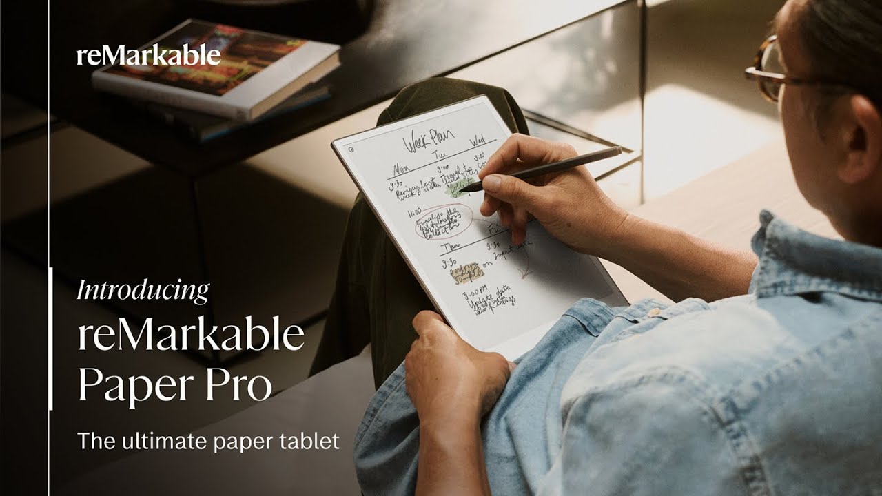 ReMarkable Paper Pro: Yazarlar için renkli tablet - Yeşil Robot