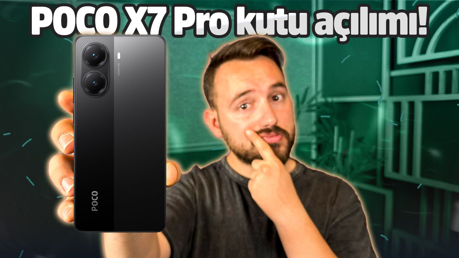 POCO X7 Pro kutu açılımı! - Yeşil Robot
